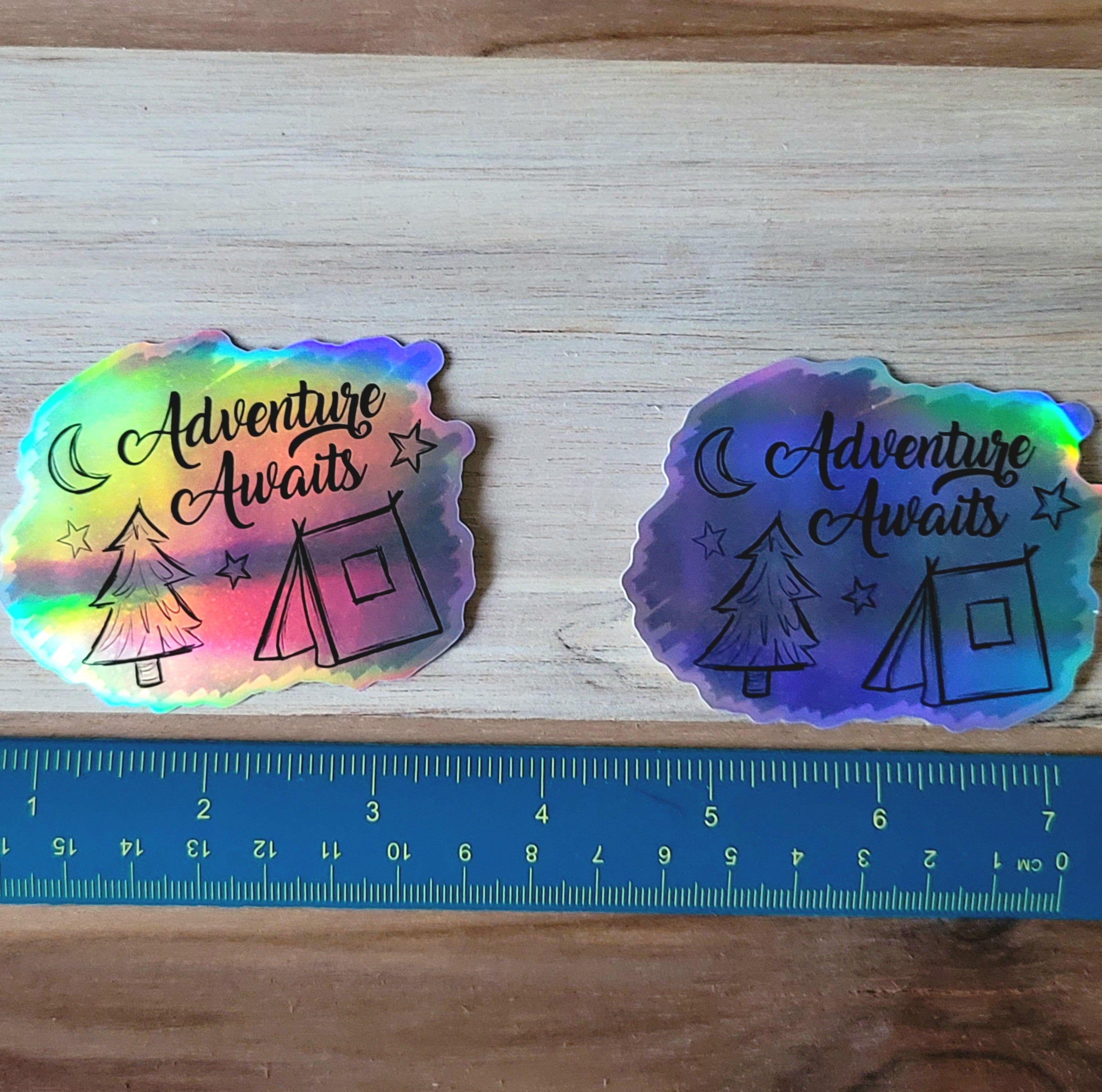 In Stock Sticker Adventure Awaits Jubilant Fabric