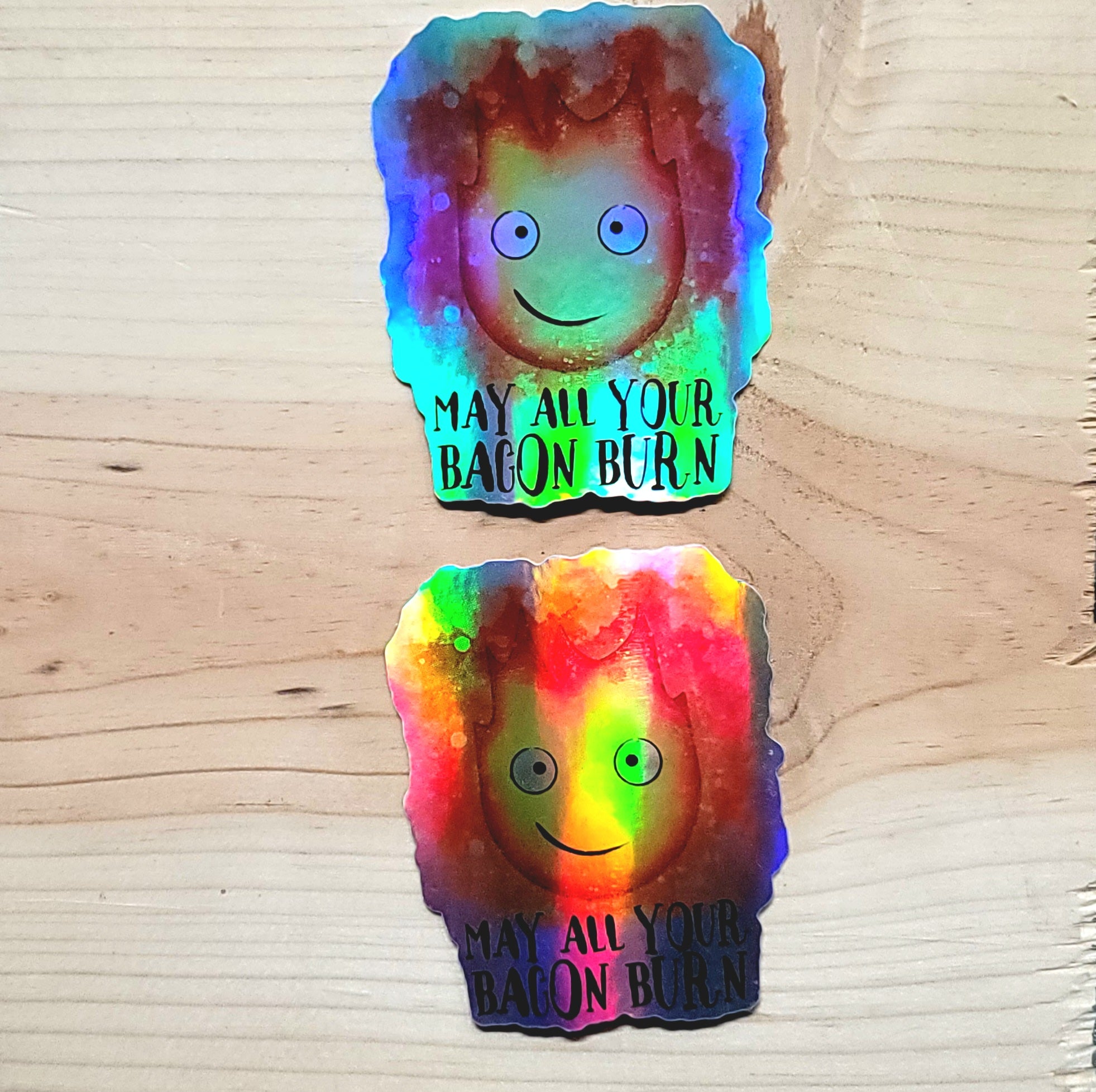 IN STOCK: Sticker Calcifier Bacon – Jubilant Fabric